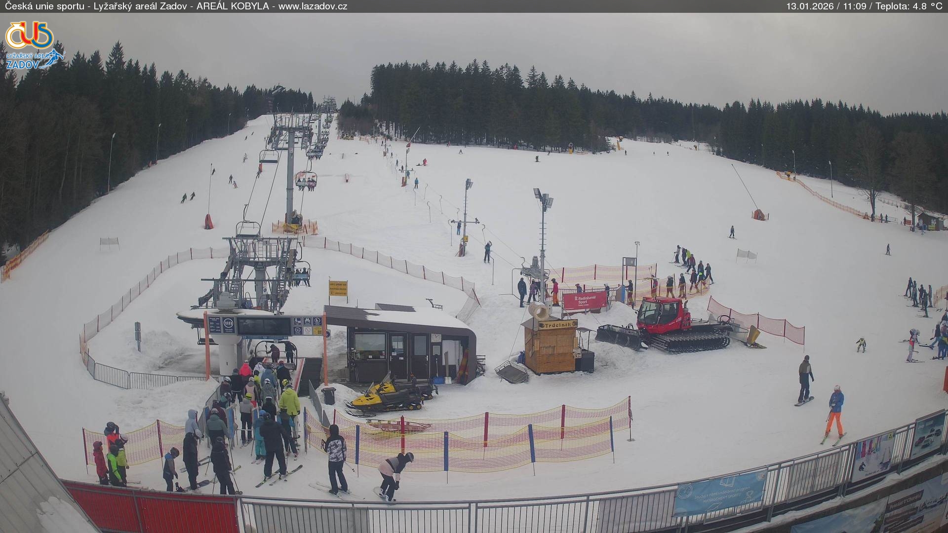 WEBKAMERY | Lyžařský areál ZADOV - Šumava