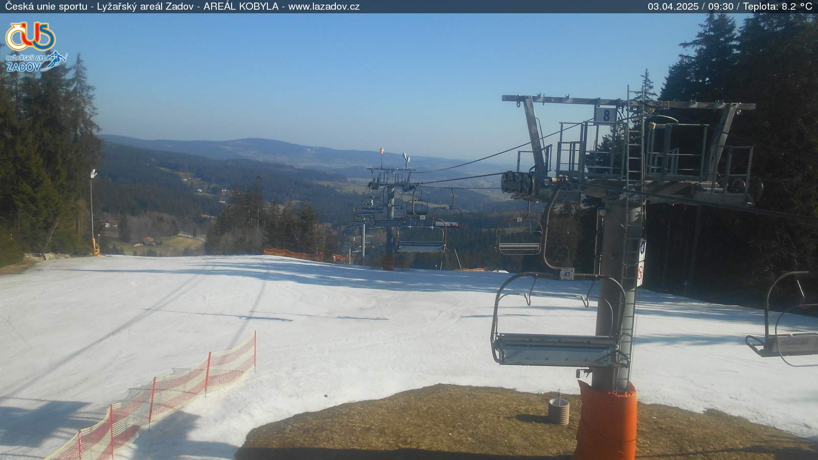 Kamera skiareál Zadov | WebKamera.cz